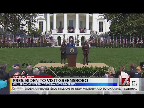 President Biden to visit NC A&T Thursday