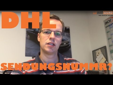 DHL Sendungsnummer funktioniert nicht? just-SOUND CarHifi Onlineshop