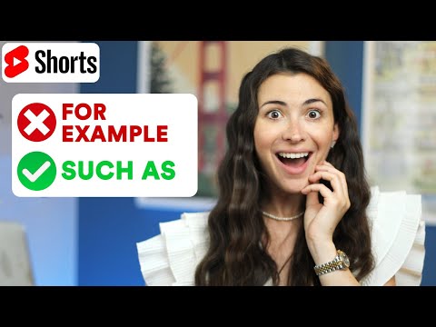 Stop saying “FOR EXAMPLE” | Use these alternatives to sound like a native #Shorts