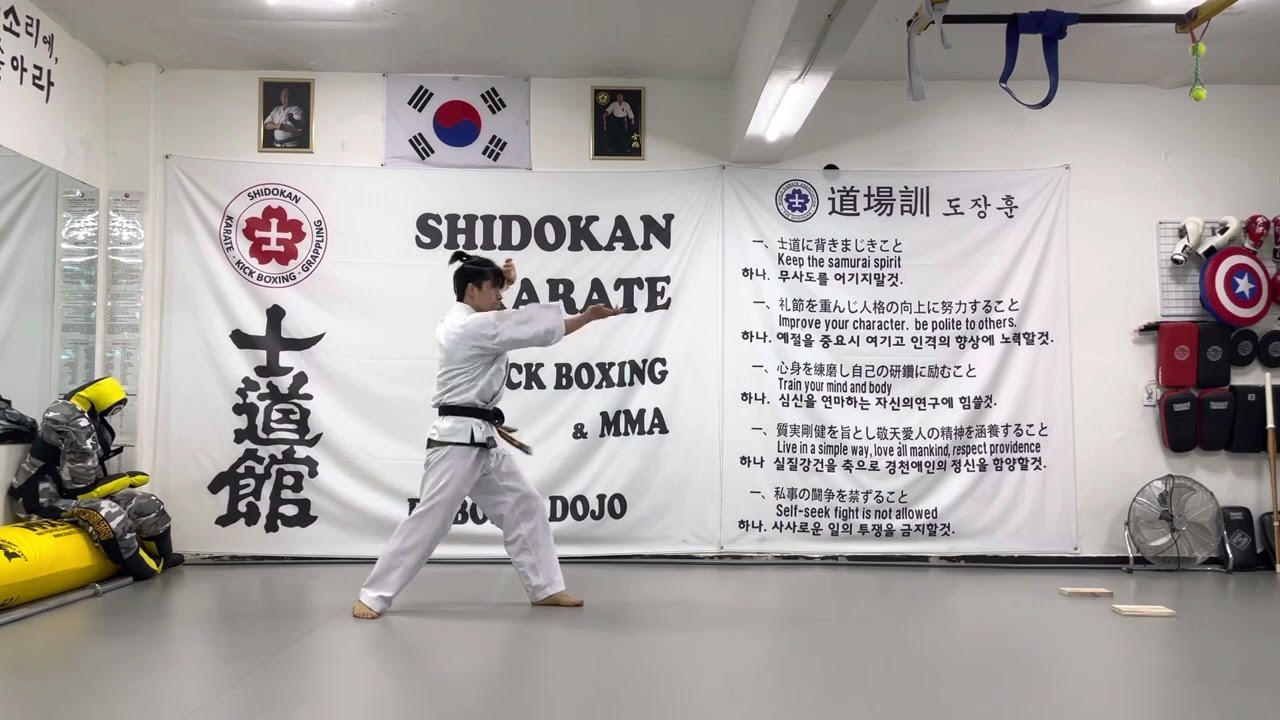 shidokan karate kanku kata(shidokan Style)