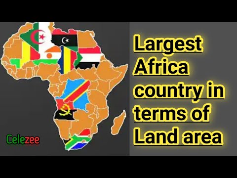 Top 10 Largest African Countries by Land Area | Exploring Africa's Vast Landscapes