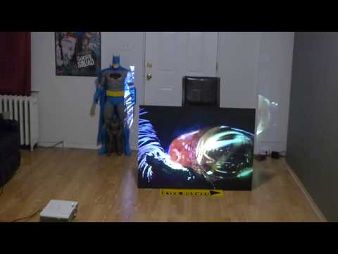 4K AND 3D READY SPRAY-ON REFLECTIVE BLACK PROJECTION SCREEN PAINT!