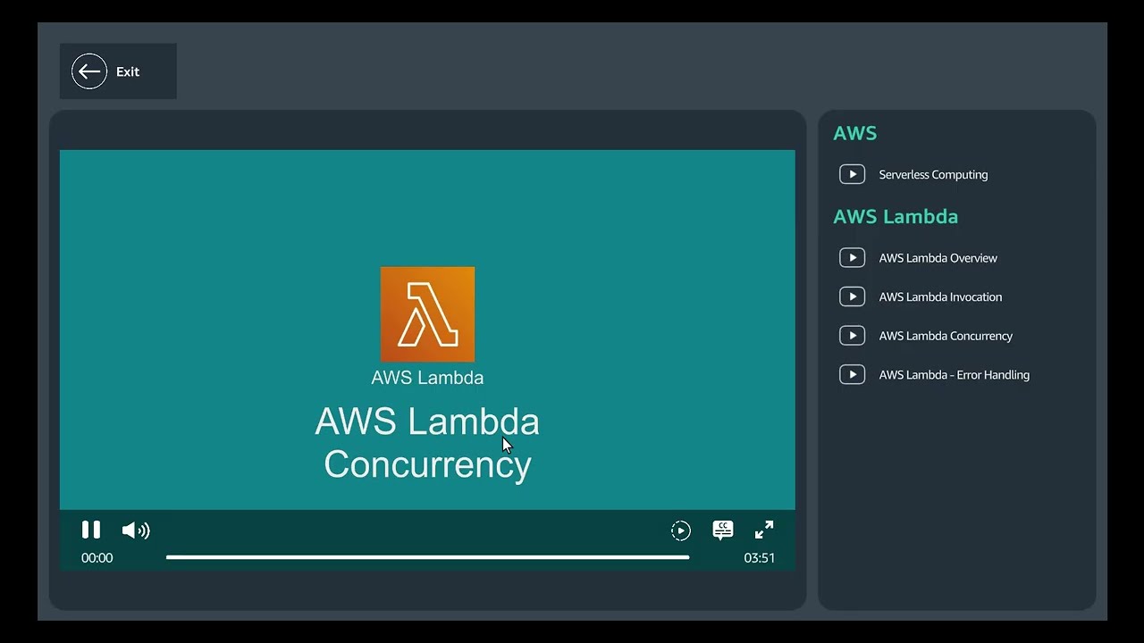 CloudQuest SAA- Lambda & Serverless -lessons