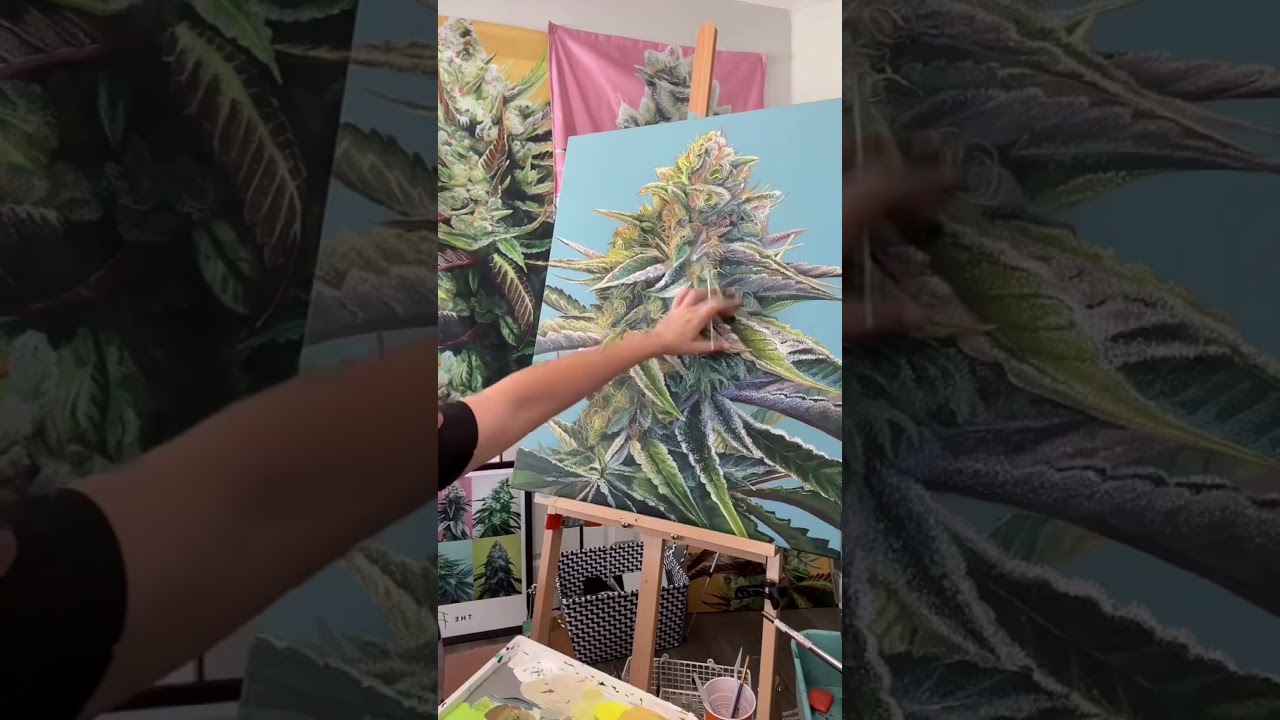 My MOST REQUESTED flower painting! Don’t miss, she’s LIT!