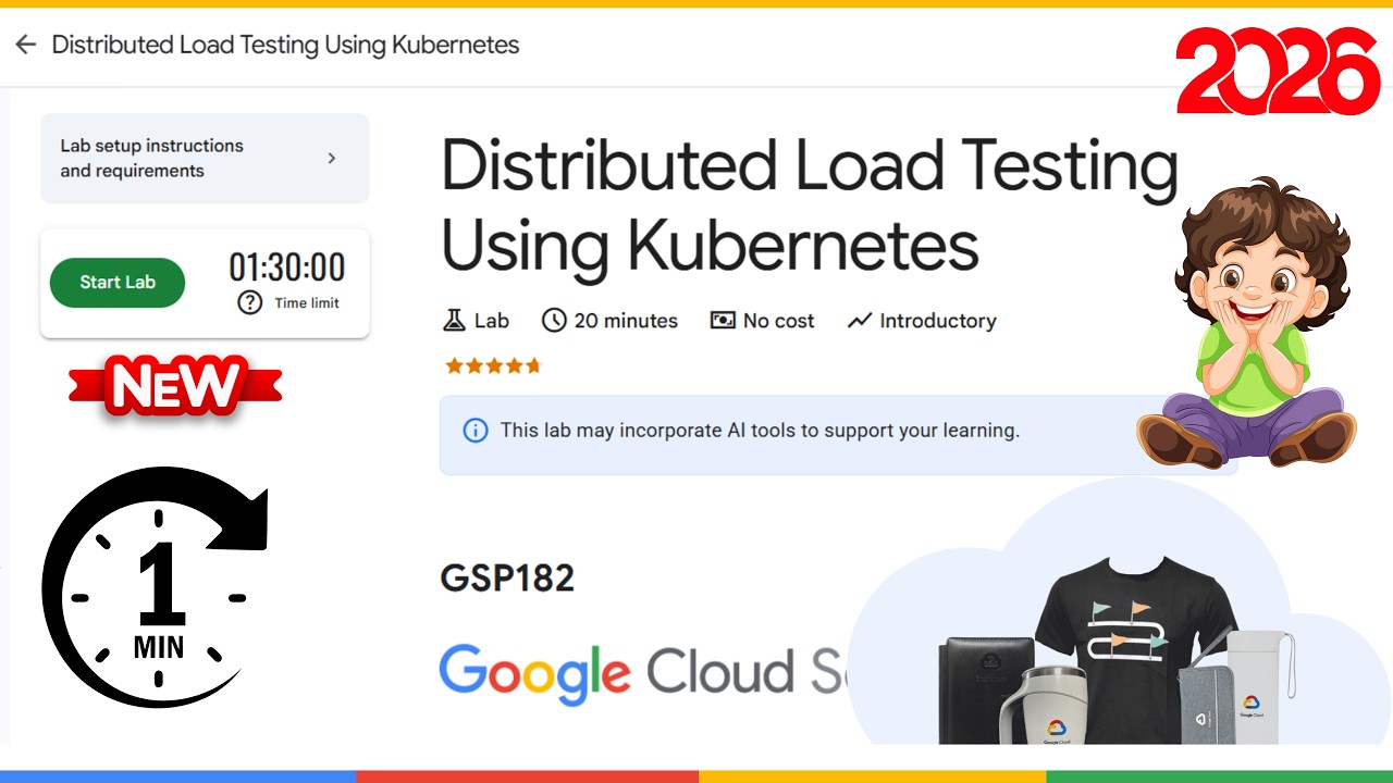 Distributed Load Testing Using Kubernetes | GSP182