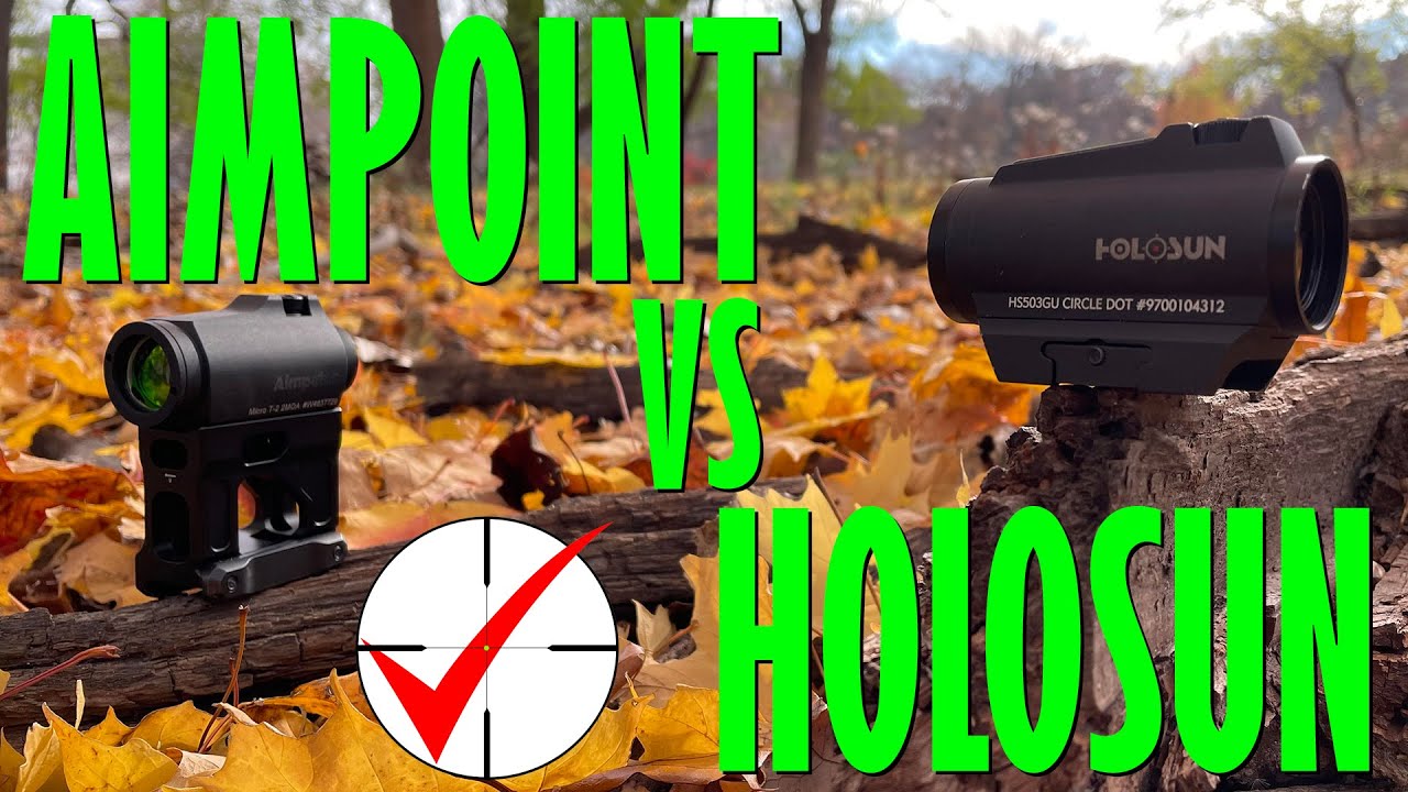 Holosun HS503GU vs Aimpoint T-2 Micro (with Night Vision)