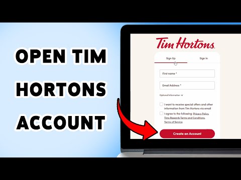 How To Open Tim Hortons Account 2025 | Sign Up/Register & Join Tims Rewards