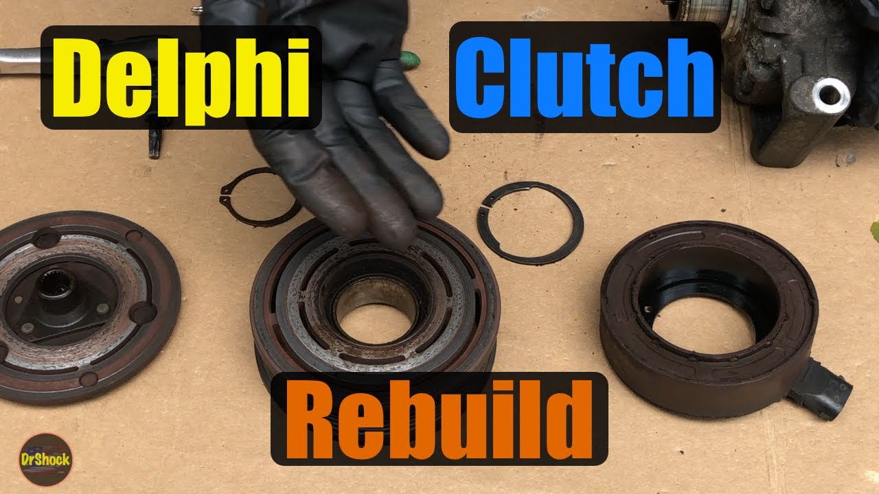 2002 - 2010 GM AC Compressor Clutch Disassembly / Rebuild ~ Delphi CVC6 Design (Chevrolet & Pontiac)