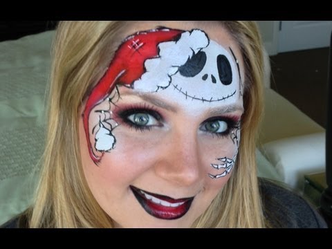 Jack Skellington: Nightmare Before Christmas Face Painting