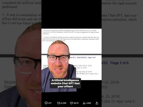 Lawyer gets CAUGHT and humiliated for using ChatGPT in court (never do this!)