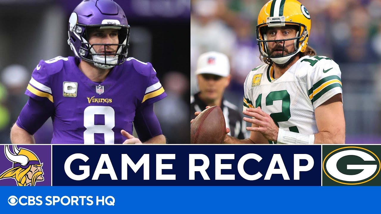 Vikings Upset Packers 34-31 | Vikings vs Packers FULL Game Recap | CBS Sports HQ
