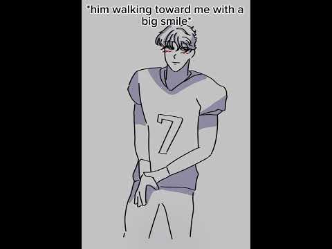 Jock guy X Nerd girl part 4 you can have more than a kiss as a reward #booktok #booktube #animatic