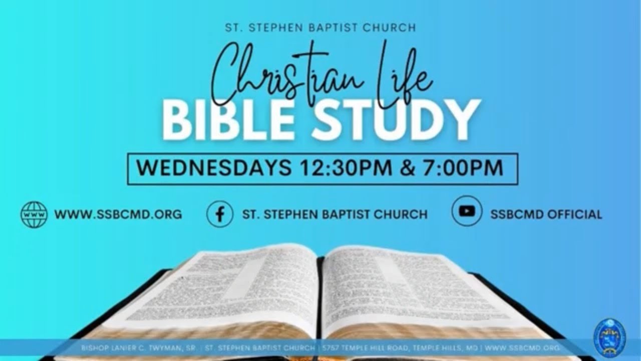 Evening Christian Life Bible Study
