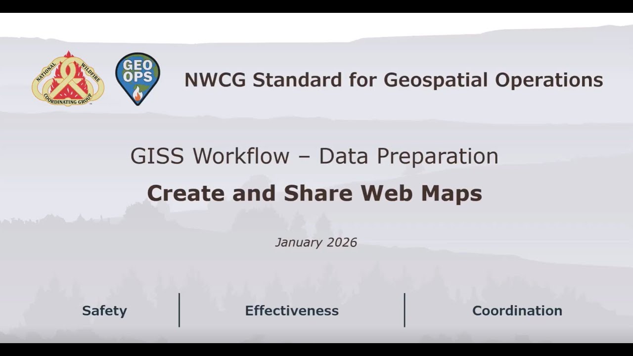 Create and Share Web Maps - Core Workflow