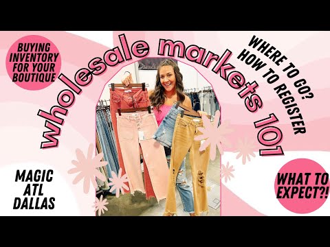 HOW APPAREL MARKETS WORK | HOW TO REGISTER & ATTEND | Buying for your Boutique!
