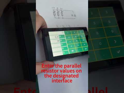 Parallel resistor calculation #calculation #diy #technology #electrical #resistance #arduino #rimu