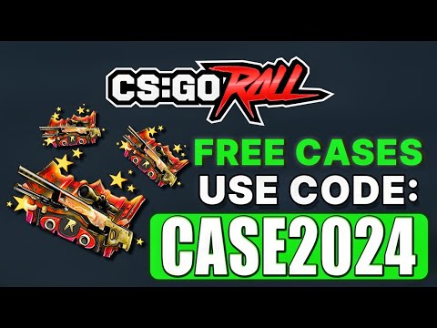 CSGOROLL PROMO CODE: CASE2024 - FREE CASES BONUS CODE "CASE2024"