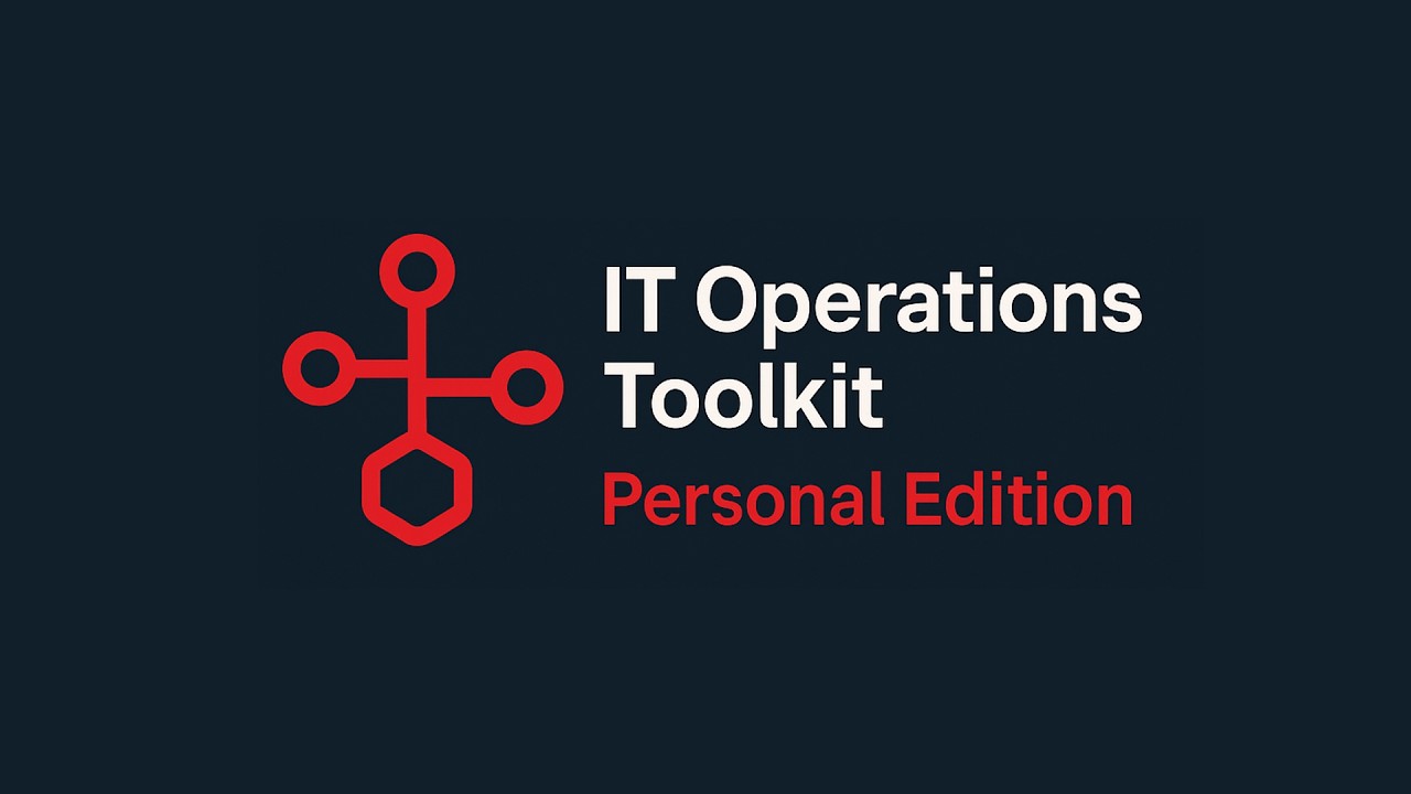 IT Operations Toolkit Trailer