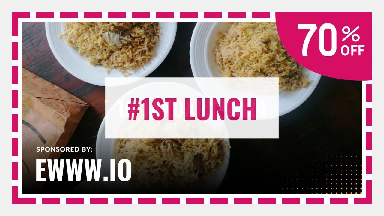 From the Archives: First Lunch by WPKitchen | Subsidized Lunch Program