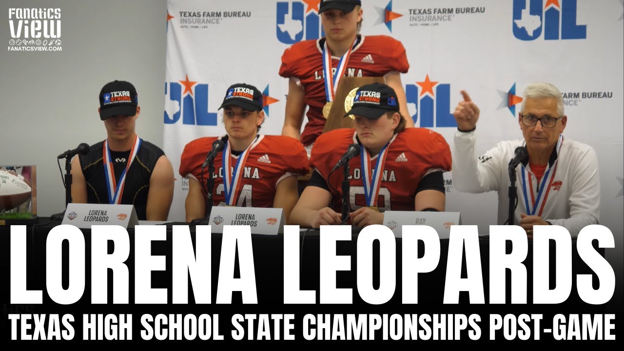 Ray Biles & Lorena Players React to Lorena Winning First Texas State Championship Since 1987