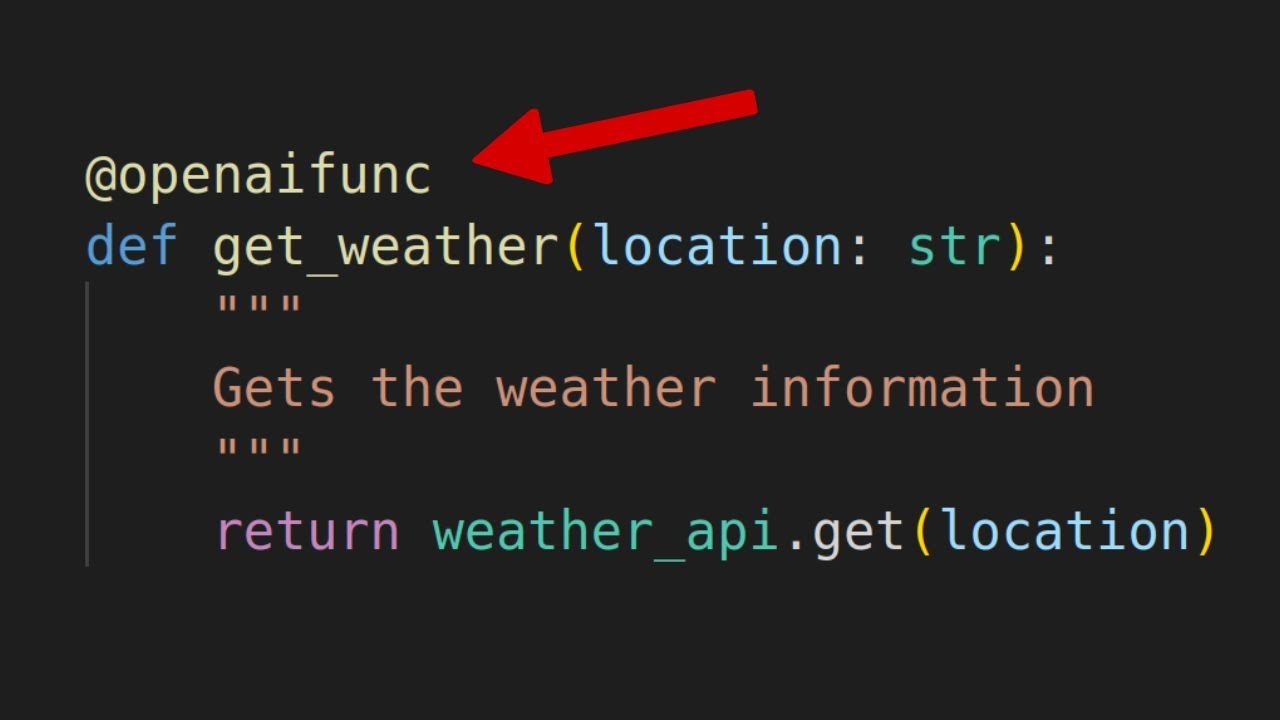 GPT-4 Function Calling Python Decorator