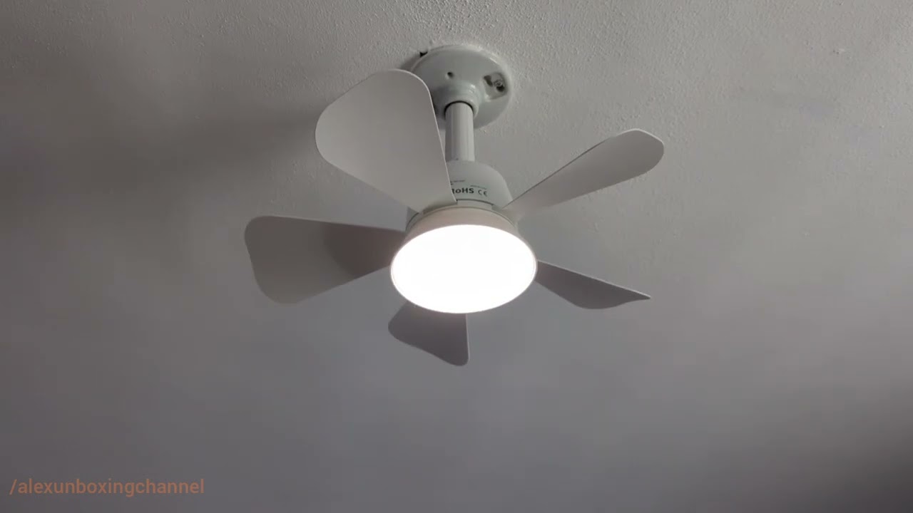 Unboxing and review of the Amazon LBNWY Socket Fan Light Ceiling Fans with Lights and Remote.