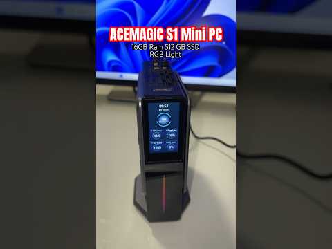 ACEMAGIC S1 Mini PC | 16GB DDR4 RAM 512GB | #acemagic #unboxing #review #howto #amazon #technology