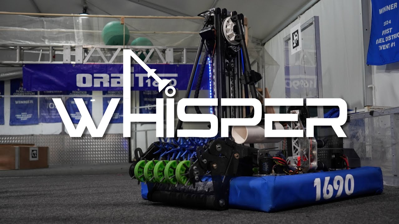 Orbit 1690 2025 Robot Reveal - "WHISPER" - Robot Showcase - Chief Delphi