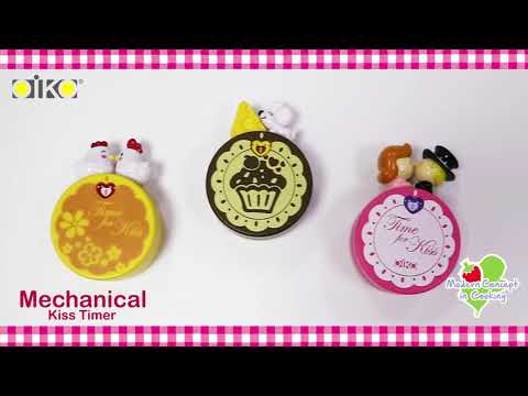 OiKO - Mechanical Timer - My Love : Couple/Mouse & Cheese/Chicken