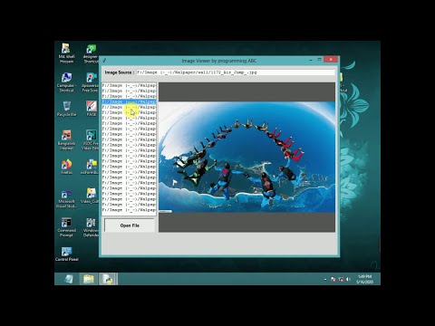 Tk / TCL : Image Viewer using page GUI builder
