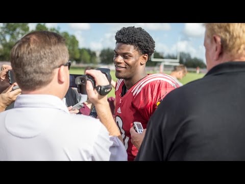 VIDEO: Lamar Jackson, Jaylen Smith & Khalil Hunter Preview Citrus Bowl ...
