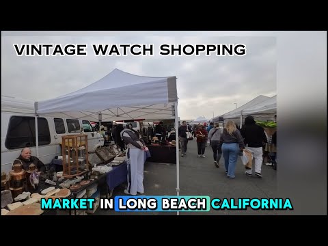 Hunting for Vintage watches at a California Flea market!