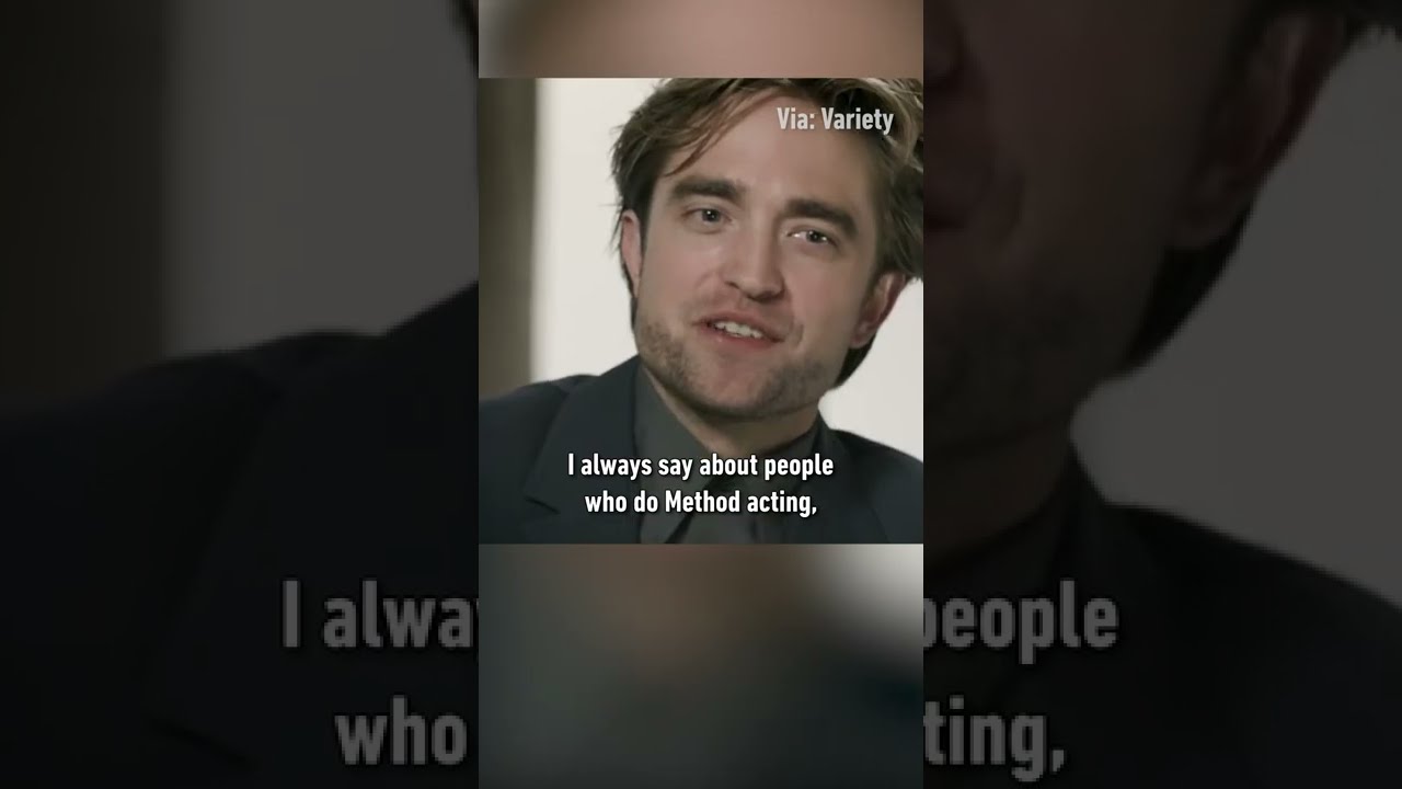 Actors criticizing method acting #robertpattinson #samuelljackson #shorts