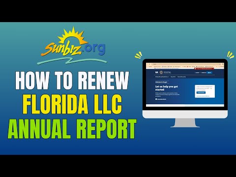 HOW TO RENEW FLORIDA LLC ANNUAL REPORT (FULL GUIDE 2025)