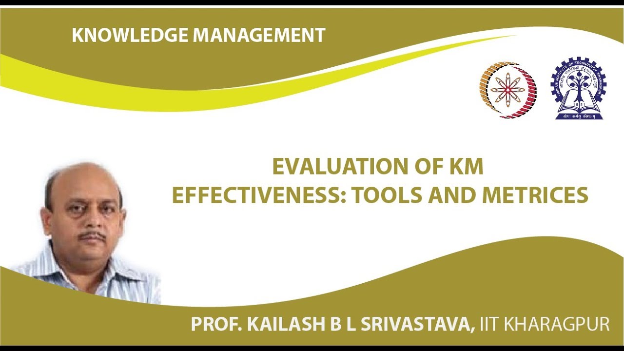 Evaluation of KM effectiveness: Tools and
