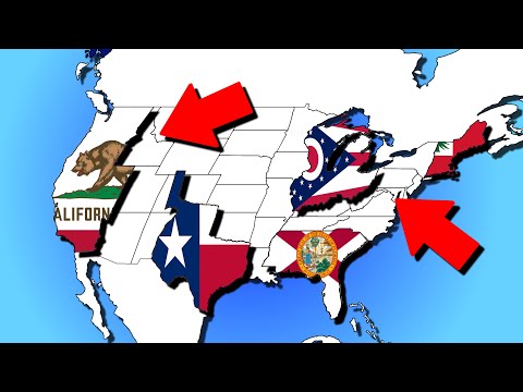 FIXING The American STATE Borders!