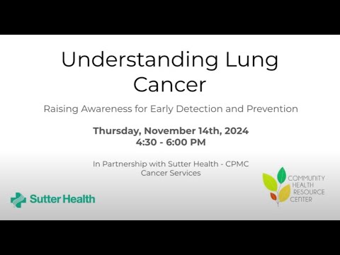 Understanding Lung Cancer, November 2024