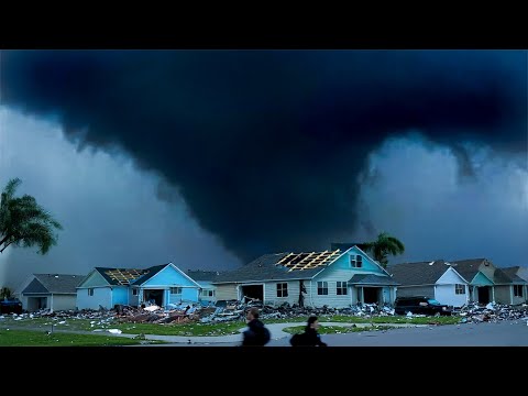 Tornado Havoc in Largo! Florida Community Shattered by Fierce Twister