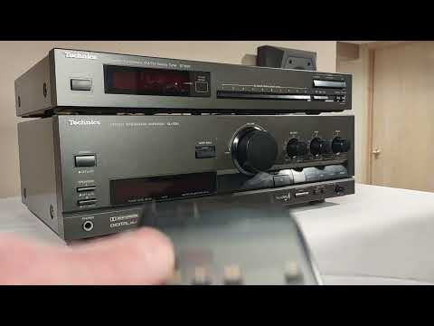 Technics SU-G90 Integrated Amp and ST-K50 Tuner With Remote. | Reverb
