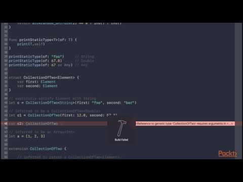 Learn Getting Started with Protocols in Swift Generic Programming with Protocols | packtpub com ...
