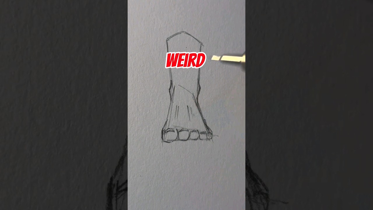 How to draw feet 🐾|| Jmarron