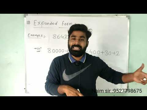 Expanded form for 3rd,4th,5th,6th classes(English/Urdu)