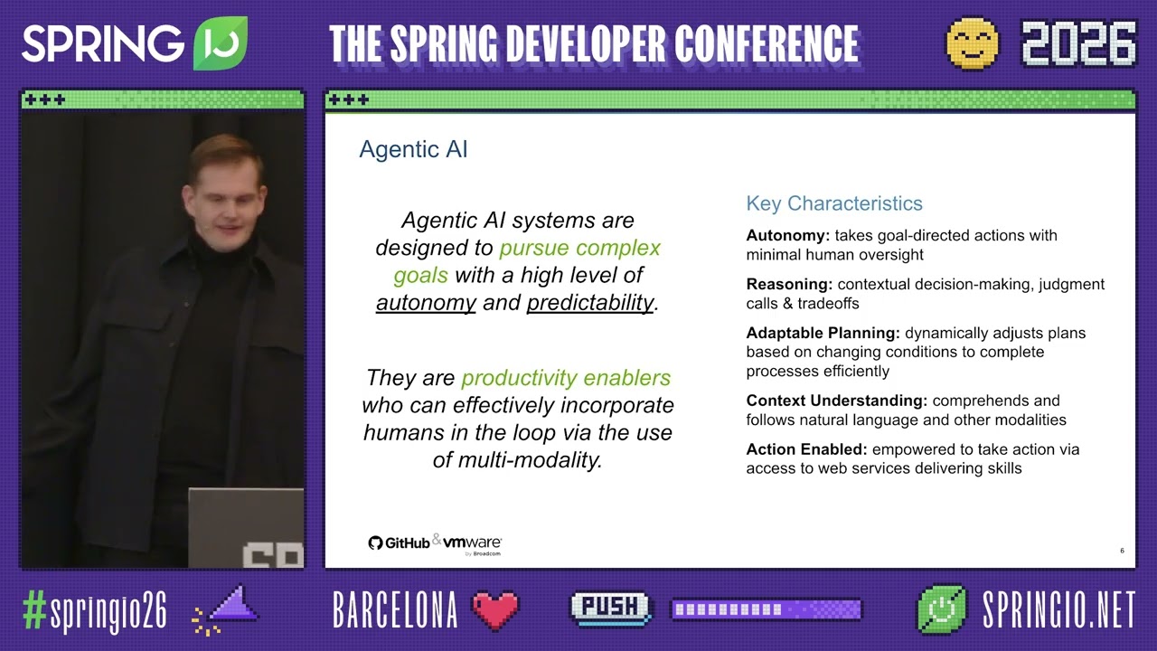 Comparing Agentic AI Frameworks for Java by Timo Salm / Sandra Ahlgrimm @ Spring I/O 2026