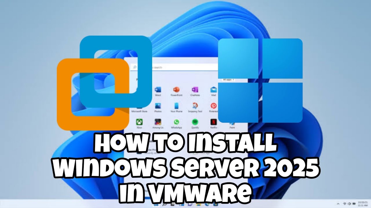 How to Install Windows Server 2025 in VMWare