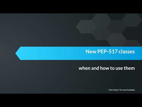 Where did my setup.py go? Changes in Python Recipes in YP 4.0 Release, Tim Orling, Ross Burton