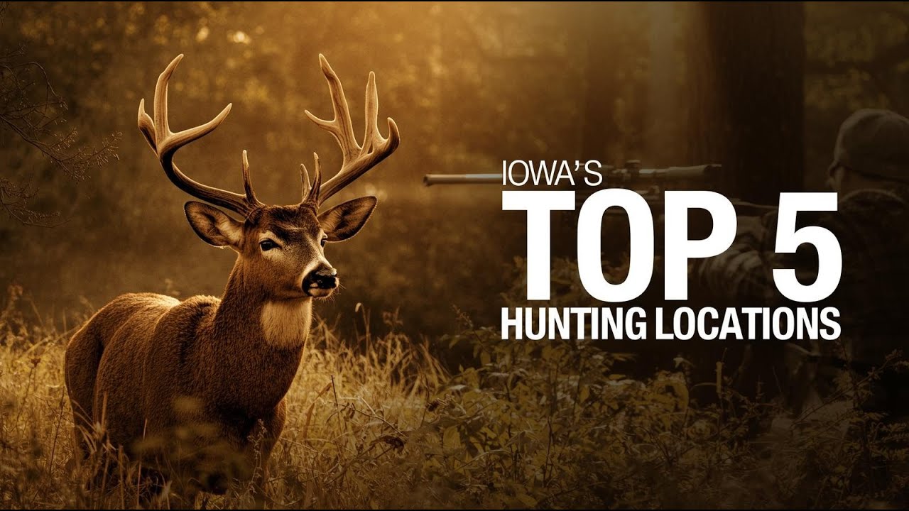 Iowa's TOP 5 Trophy Hunting Locations - Where Monster Bucks Live!