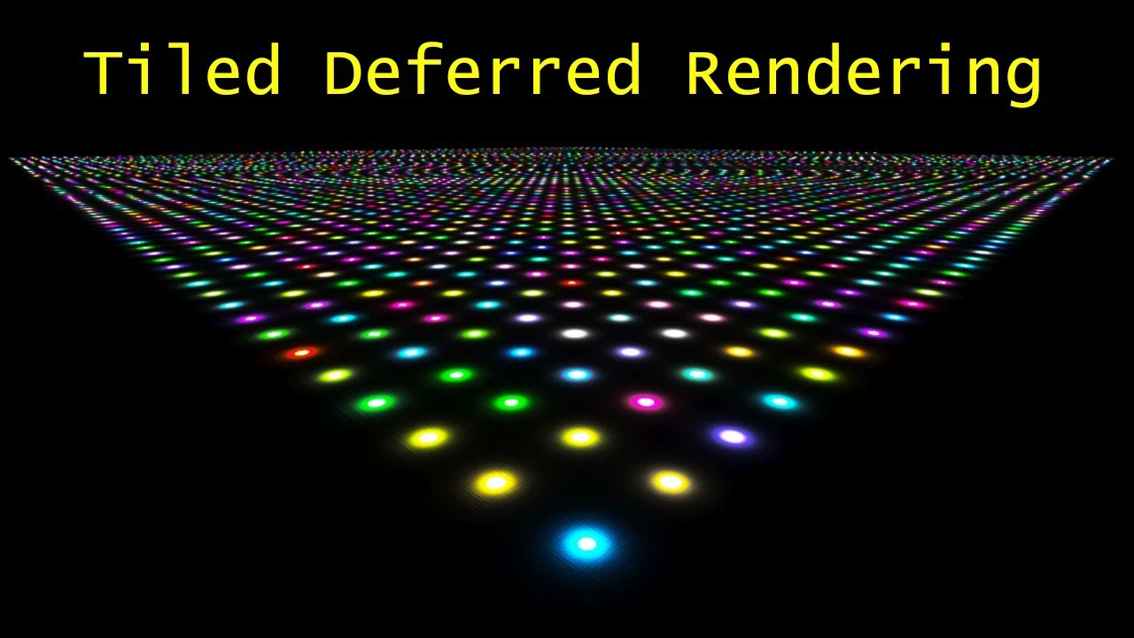 Tiled Deferred Renderer - OpenGL
