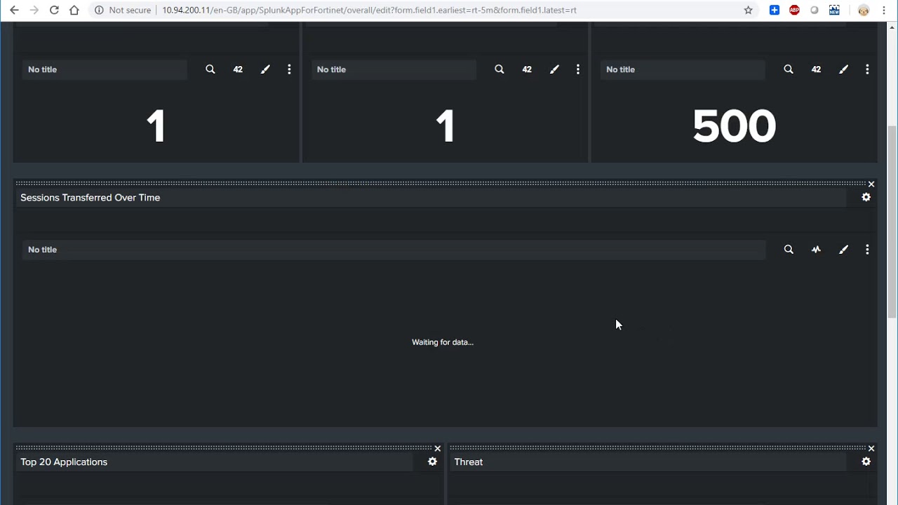 15 Minutes to Configure a Splunk Dashboard for Fortigate Firewalls