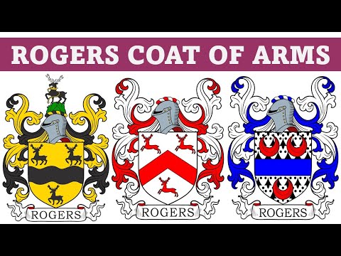 Rogers Coat of Arms & Family Crest - Symbols, Bearers, History