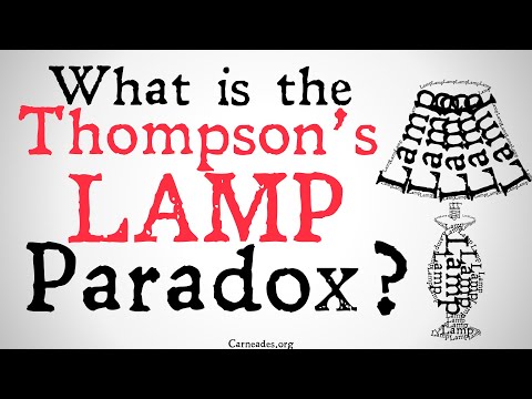 What is the Thompson's Lamp Paradox?